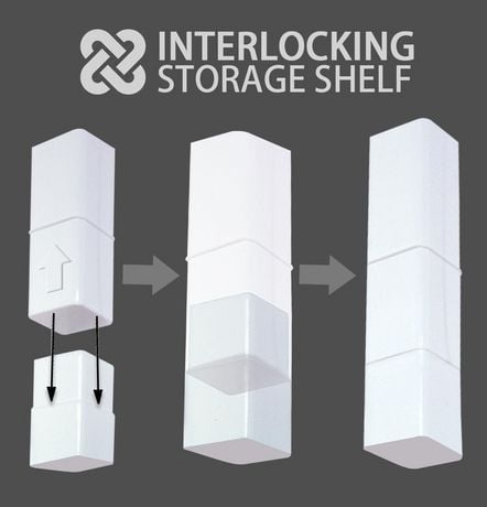 HYPER TOUGH 4-Tier Utility Interlocking Shelf | Walmart Canada