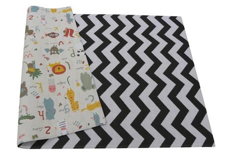 Click here for Dwinguler Baby Care Zig Zag Black Playmat - Medium... prices