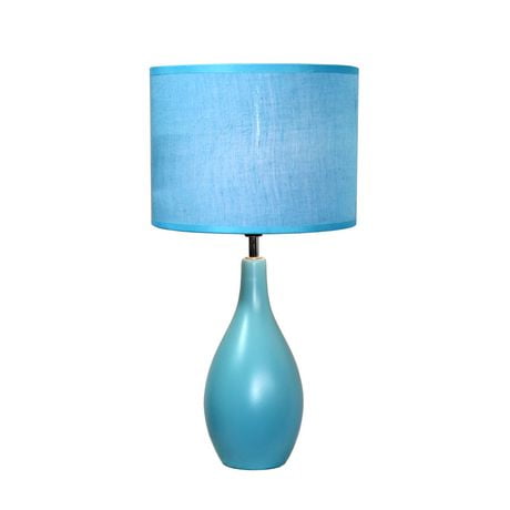 Click here for Simple Designs Oval Bowling Pin Base Ceramic Table... prices
