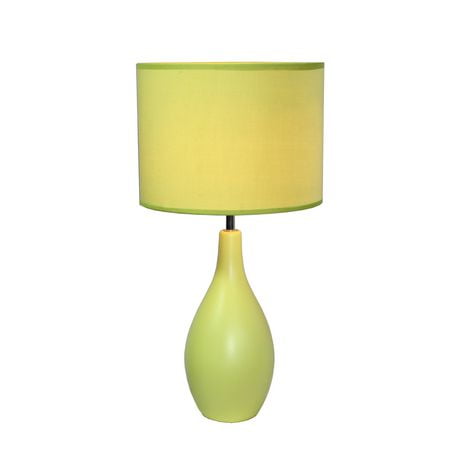 Click here for Simple Designs Oval Bowling Pin Base Ceramic Table... prices