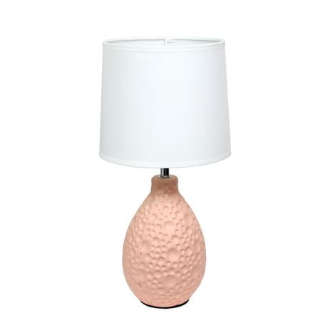 Click here for Simple Designs Textured Stucco Ceramic Oval Table... prices