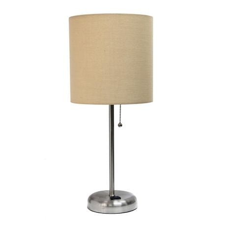 Click here for Limelights Stick Lamp With Charging Outlet And Fab... prices