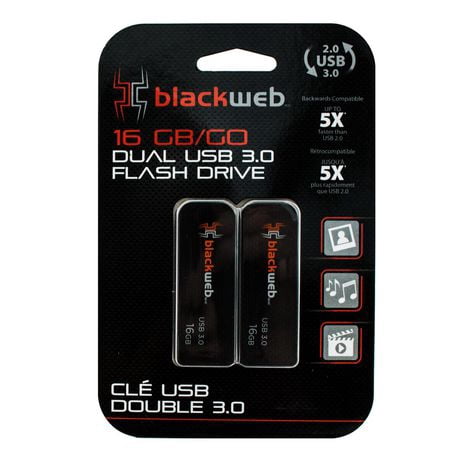 [Walmart] Blackweb Power Bank Charger 10050mAH $12.98 /// 2 x 16GB USB3 ...