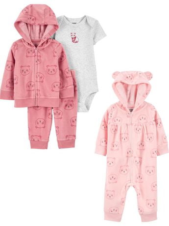 Child of Mine made by Carter's Newborn Cardi/1pc Bundle Panda - Walmart.ca