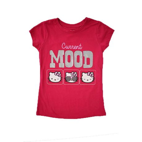 Click here for Girls Hello Kitty Current Mood T-Shirt Pink S prices