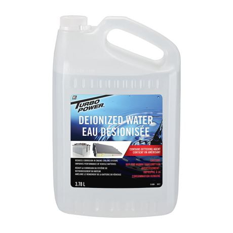 Turbo Power - Deionized Water, 3.78 L - Walmart.ca