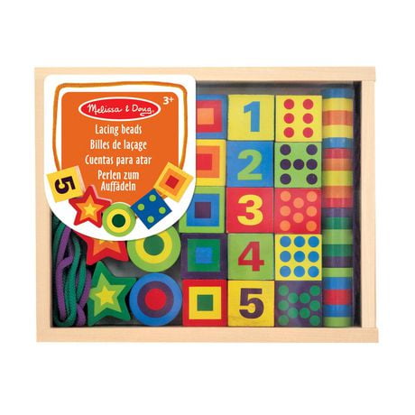 Click here for Melissa & Doug Lacing Beads Multi prices