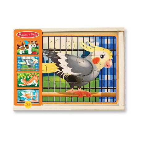 Click here for Melissa & Doug Pets Puzzles In A Box Multi prices