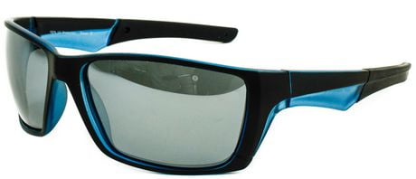 Click here for Athletic Works Mens Blue Polarized Sunglasses Blue... prices