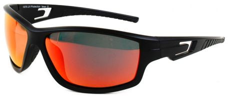 Click here for Athletic Works Mens Polarized Black Sport Sunglass... prices
