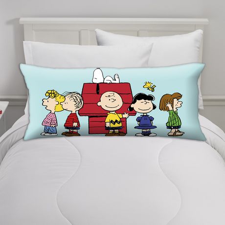 Snoopy "Peanuts Crew" Body Pillow - Walmart.ca