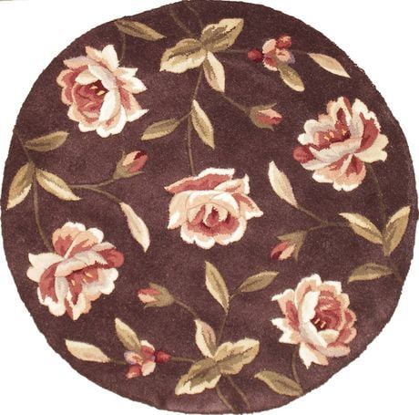 Jardin Round Area Rug | Walmart Canada
