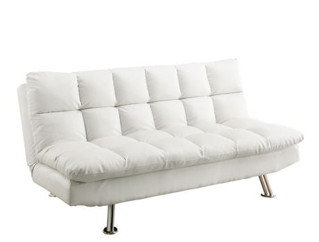 Monarch Leather-Look Click Clack Futon | Walmart Canada