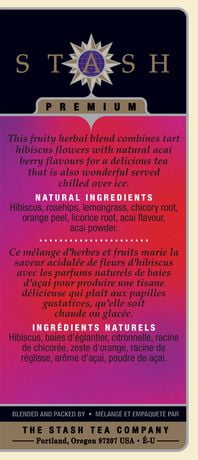 Stash Acai Berry Herbal Tea - 18 Sachets | Walmart Canada