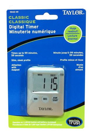 Slim Digital Timer | Walmart Canada