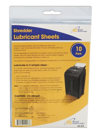 Click here for Royal Sovereign Shredder Lubricant Sheets  10 Pack... prices