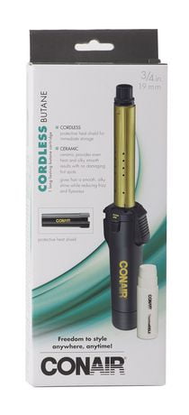 Conair Cordless Butane Ceramic Curling Iron | Walmart Canada