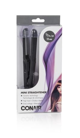 Conair ½" Mini Ceramic Straightener | Walmart Canada