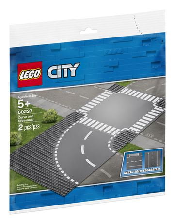 LEGO City Curve and Crossroad 60237 Building Kit (2 Piece) | Walmart Canada