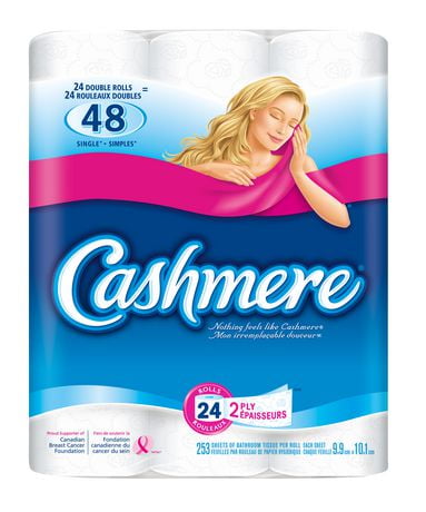 Cashmere Double Roll 2 Ply Bathroom Tissue Paper | Walmart Canada