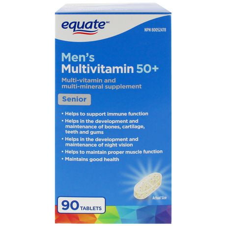 Equate Senior Men's Multivitamin, 90 Tablets - Walmart.ca