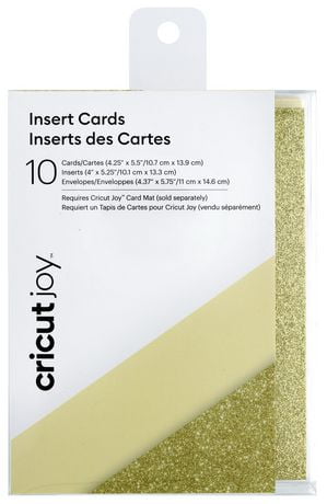 Click here for Cricut Joy Insert Card Gold Glitter prices