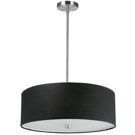 Click here for Dainolite 571-204P-Pc-Bk Black Pendant Black prices