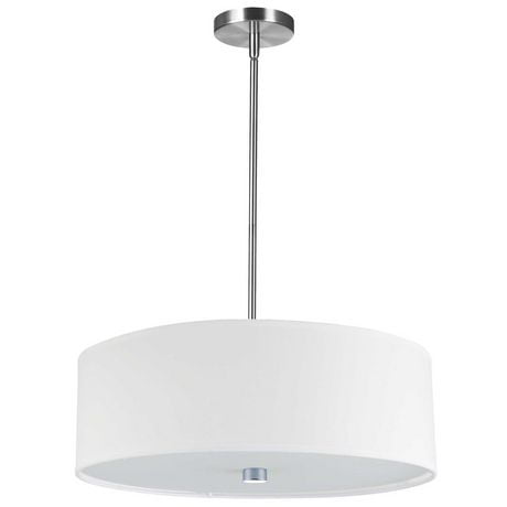 Click here for Dainolite 571-204P-Pc-Wh White Pendant White prices
