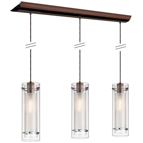 Click here for Dainolite 22153-Cf-Obb Oil Brushed Bronze Pendant... prices