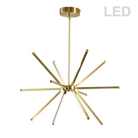 Click here for Dainolite Ary-2032Ledc-Agb Chandelier Aged Brass prices
