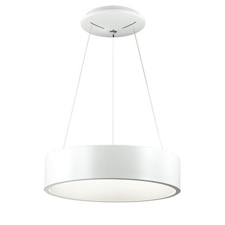 Click here for Dainolite 825-Ledp18-Wh White Pendant White prices