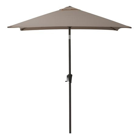 Click here for Corliving 9 Ft Square Patio Umbrella Sand Grey prices