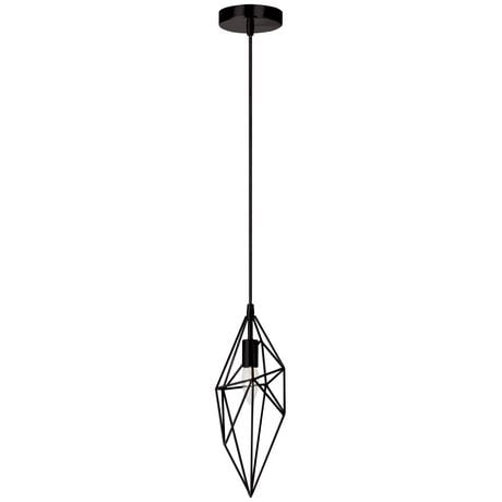 Click here for Dainolite 918-1P-Bk Black Pendant Black prices