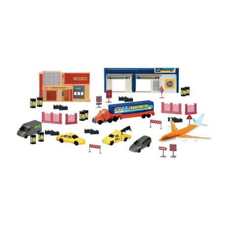 Kid Connection 38-piece City Adventure Vehicle Set | Walmart Canada