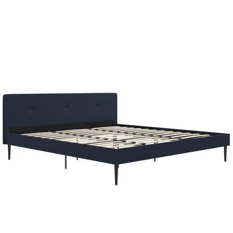 Click here for Dorel Novogratz Freddy Upholstered Bed Blue King prices