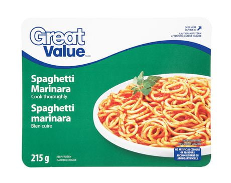 Great Value Spaghetti Marinara | Walmart Canada