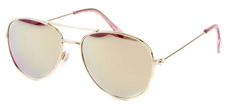 Click here for George Kids Rose Gold Aviator Sunglasses Pink One... prices