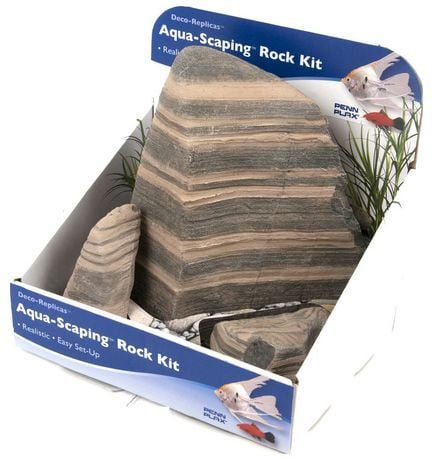 Click here for Penn-Plax Penn Plax 3 Piece Grey And Tan Striped A... prices