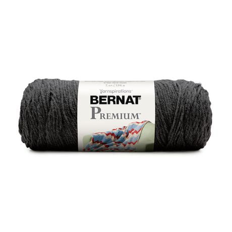Click here for Bernat Premium Yarn (198G/7Oz) Dark Grey Heather prices