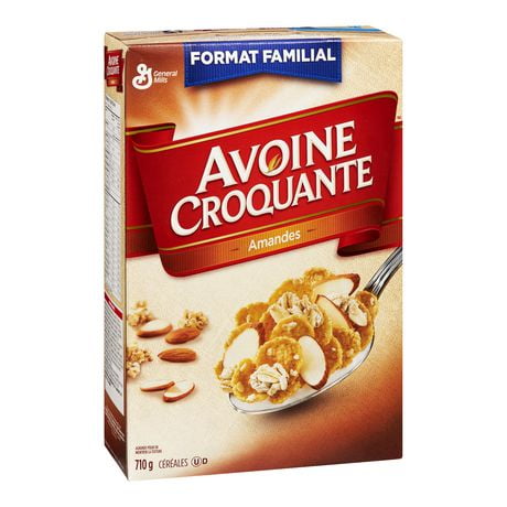 Céréales croquante aux amandes d'Avoine CroquanteMC au format familial ...