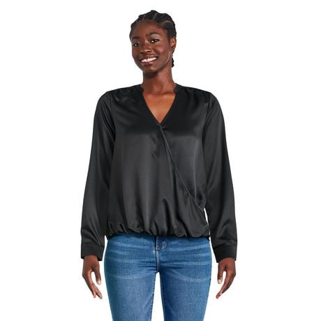 George Women's Cross-Over Shirt | Walmart Canada