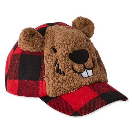 Canadiana Infants' Unisex Buffalo Check Critter Cap - Walmart.ca