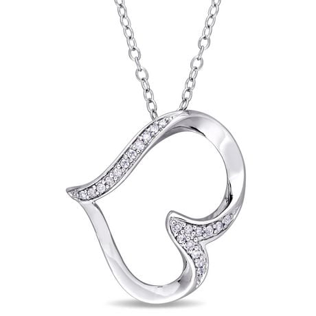 Click here for Miabella 0.10 Carat T. W. Diamond Sterling Silver... prices