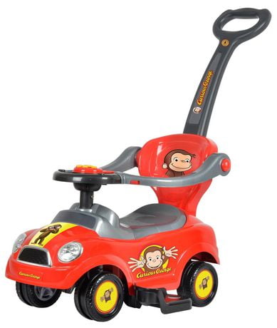 Click here for Best Ride On Cars Curious George 3 In 1 Push Car R... prices