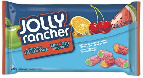 JOLLY RANCHER® Awesome Twosomes™ 184g - Watermelon/Green Apple and ...