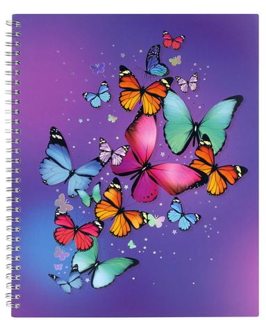 Hilroy Butterfly Blue Notebook | Walmart Canada