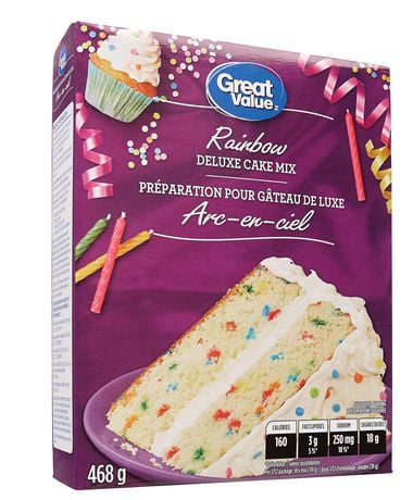 Great Value Birthday Party Cake Mix | Walmart Canada