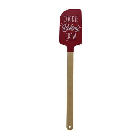 HOLIDAY TIME COOKIE BAKING CREW DESIGN SILICONE SPATULA - Walmart.ca