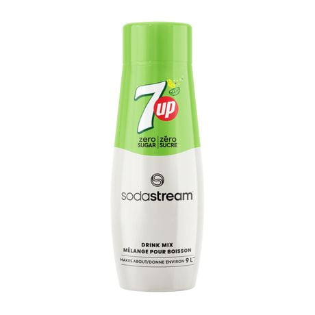 7up Zero Sugar Flavour for SodaStream, 440 ml, makes 9 liters - Walmart.ca