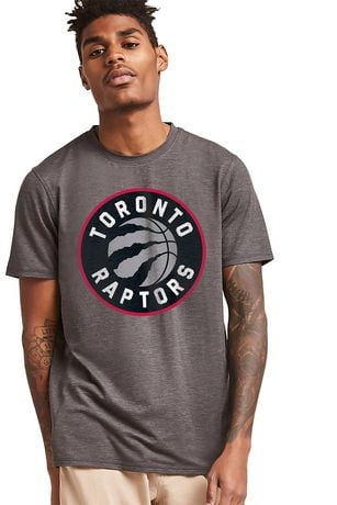 NBA Licensed Toronto Raptors New Logo Men's Grey T-Shirt - Walmart.ca